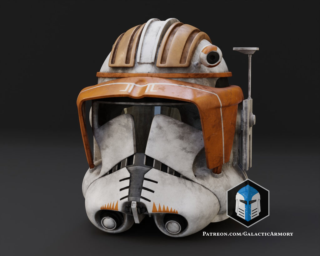 Phase 2 Commander Cody Helmet - 3D Print Files – Galactic Armory